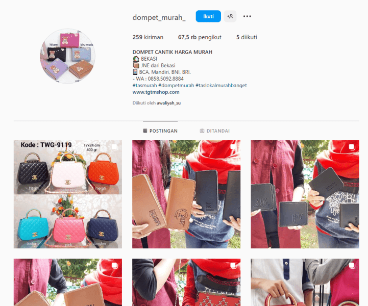 4 Tips Bio Online Shop Yang Keren & Menarik Beserta Contohnya