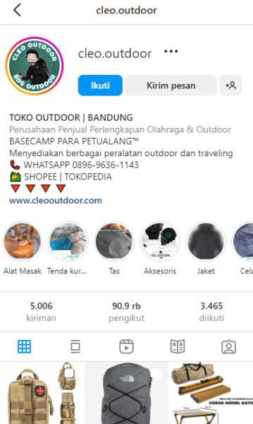 4 Tips Bio Online Shop Yang Keren & Menarik Beserta Contohnya