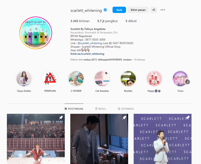 4 Tips Bio Online Shop Yang Keren & Menarik Beserta Contohnya