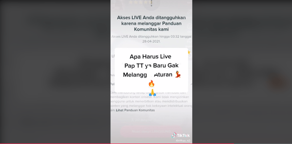 Akses LIVE Tiktok Ditangguhkan: Penyebab & Cara Mengatasinya