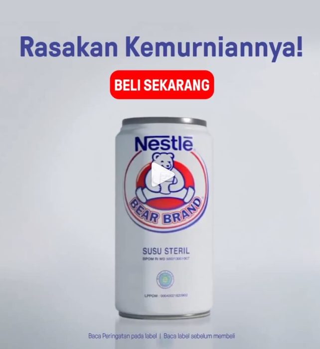 100+ Contoh Iklan Minuman Susu Sapi Kotak Yang Baik & Menarik